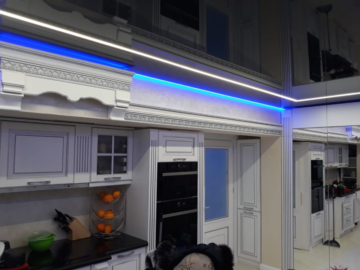 tavan extensibil - Tavan negru lucios (3) » Flexifoll - Tavane extensibile